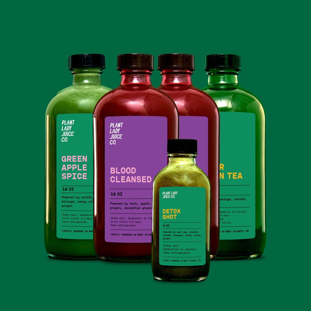 Blood Cleansed Cleanse – Plant Lady Juice Co